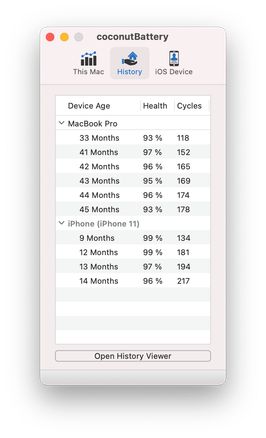 CoconutBattery 3: CoconutBattery shows you live information about the ...