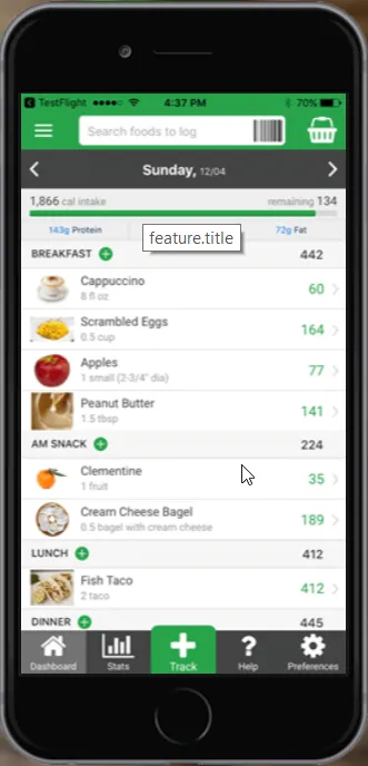 Nutritionix Track: App Reviews, Features, Pricing & Download ...