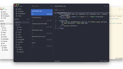 massCode: Free and open source code snippets | AlternativeTo