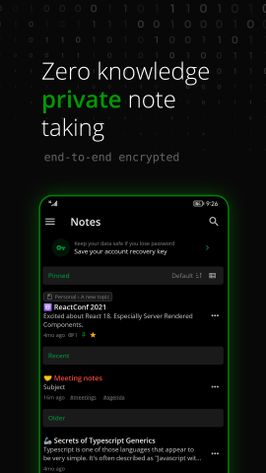 Notesnook: A fully open source & end-to-end encrypted note taking ...