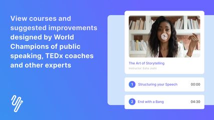 Yoodli: AI powered speech coach to help you improve your communication ...