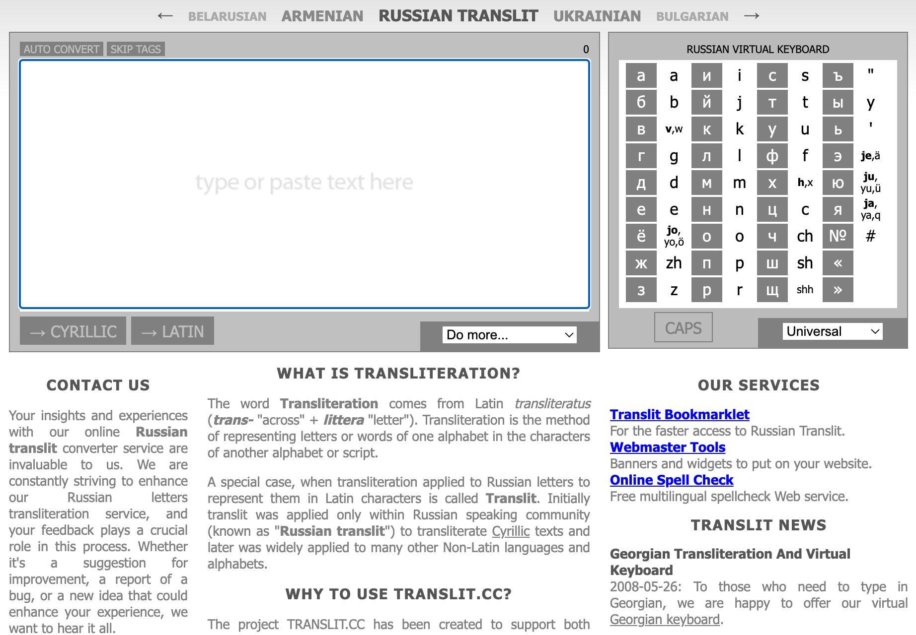 Translit Alternatives and Similar Sites & Apps | AlternativeTo