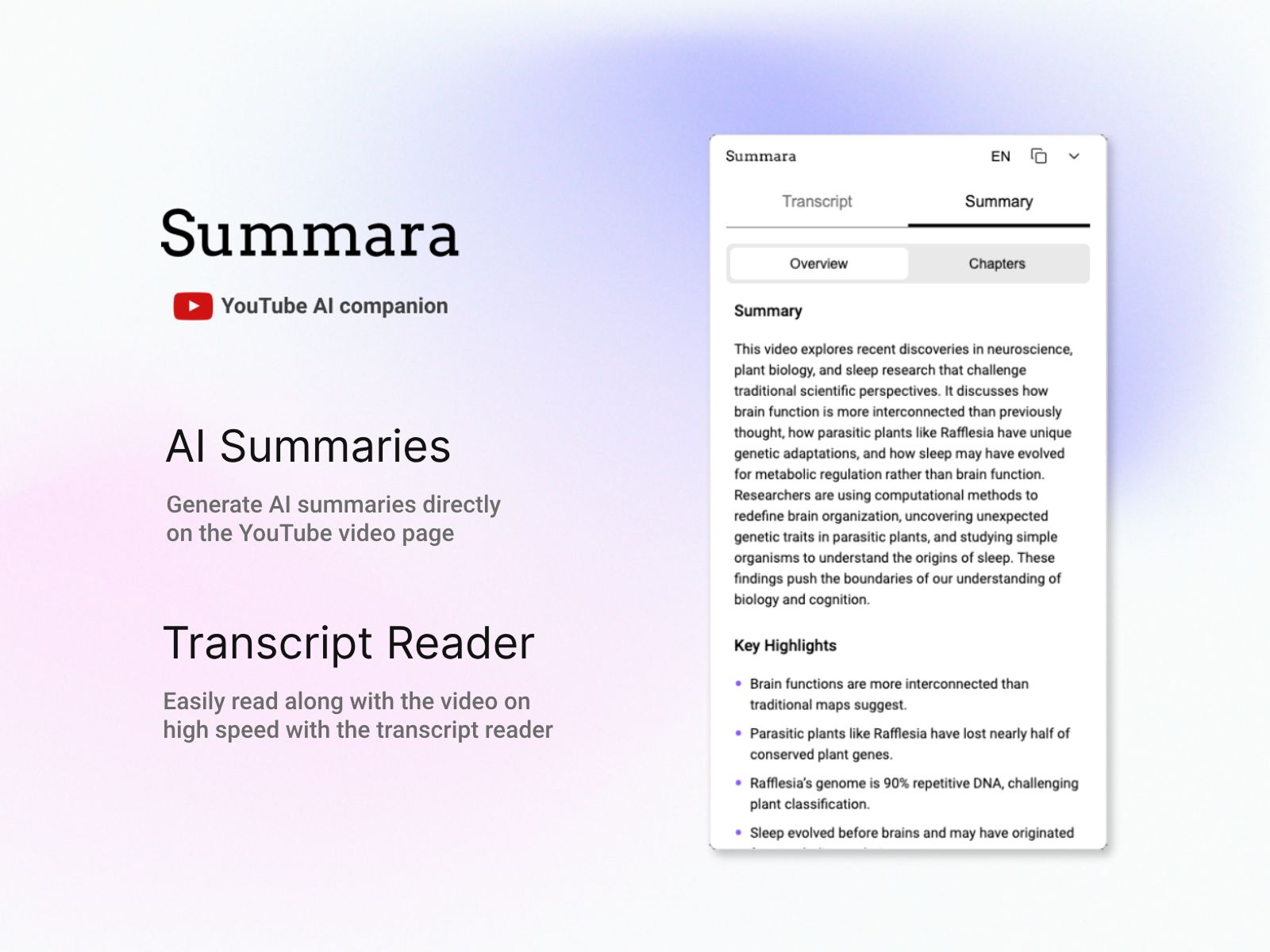 Summara Alternatives and Similar Extensions & Add-Ons | AlternativeTo