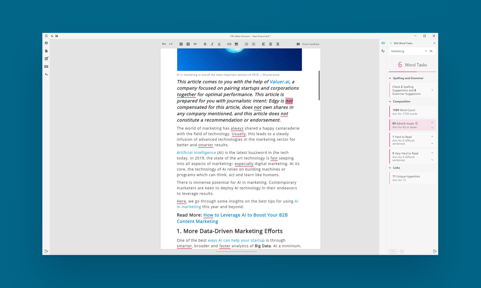 INK Alternatives: Top 12 Grammar Checkers & SEO Tools | AlternativeTo