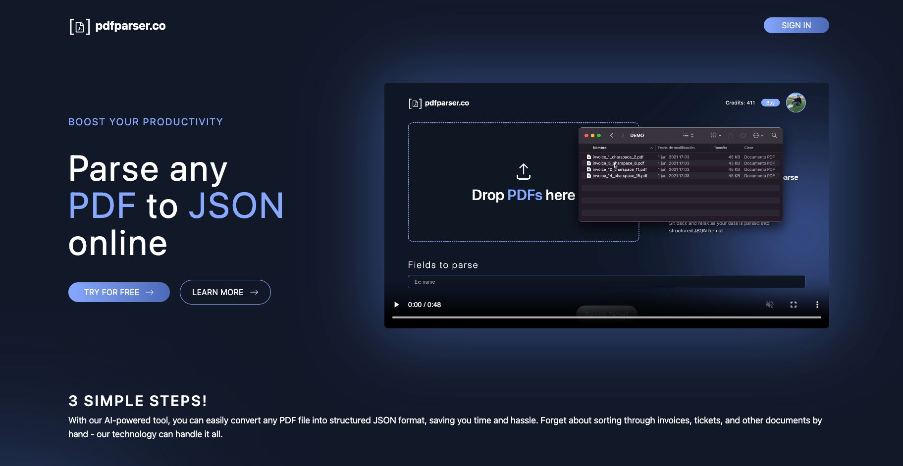PDF Parser Alternatives and Similar Sites & Apps | AlternativeTo