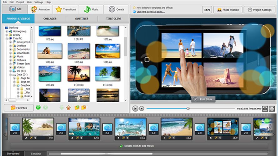 SmartSHOW 3D: Is pro-level slideshow software with a powerful 3D ...
