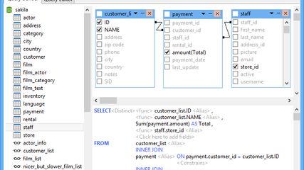 Navicat: Database administration tool that allows you to simultaneously ...