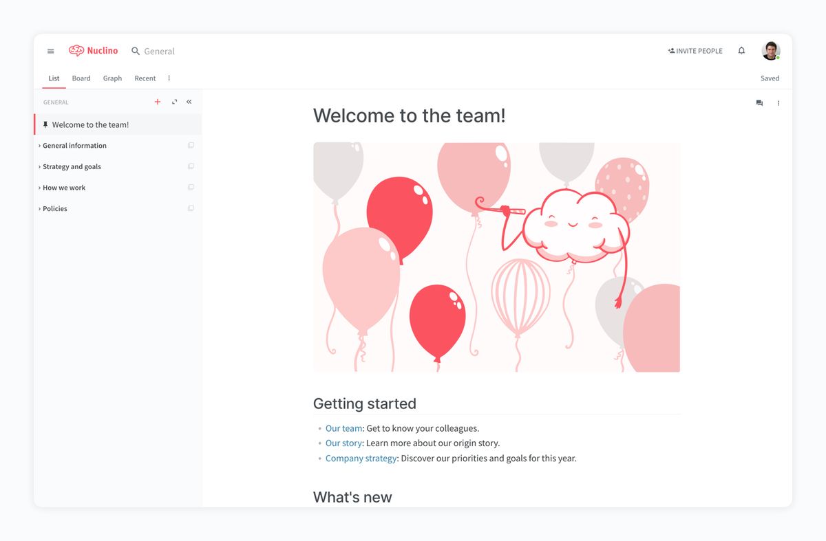 Nuclino: App Reviews, Features, Pricing & Download | AlternativeTo