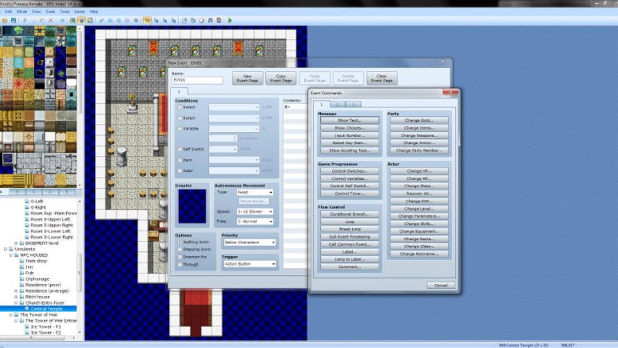 RPG Maker: Popular top-down 2D RPG creation series with a focus on JRPG ...