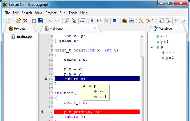 Falcon C++ IDE: C++ IDE to help simplify development of C++ ...