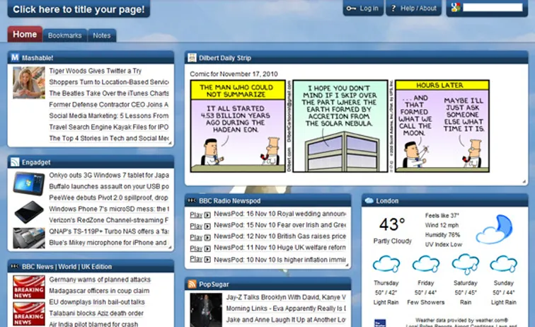iGoogle Alternatives: 25+ Personal Homepage Sites & Similar Apps ...