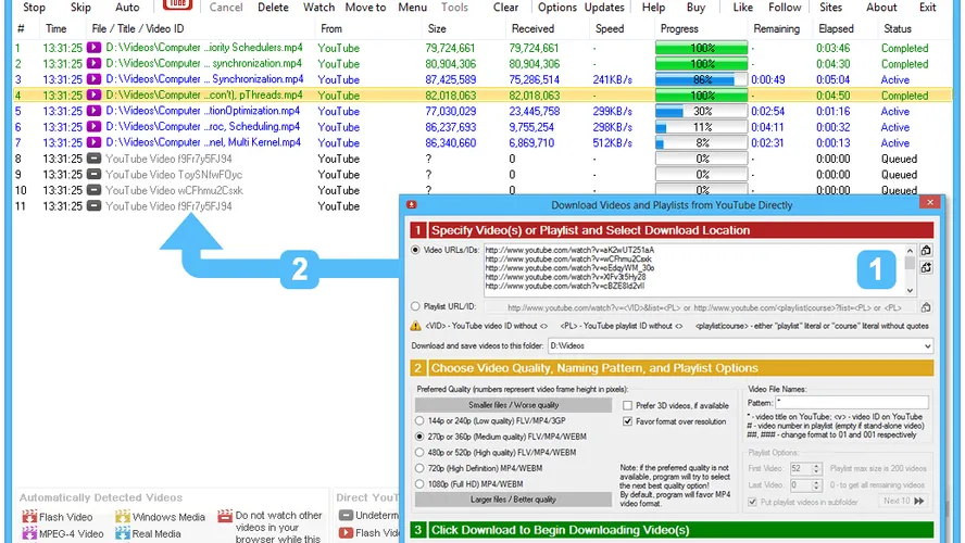 All the Best YouTube Downloader: Simultaneously download multiple ...