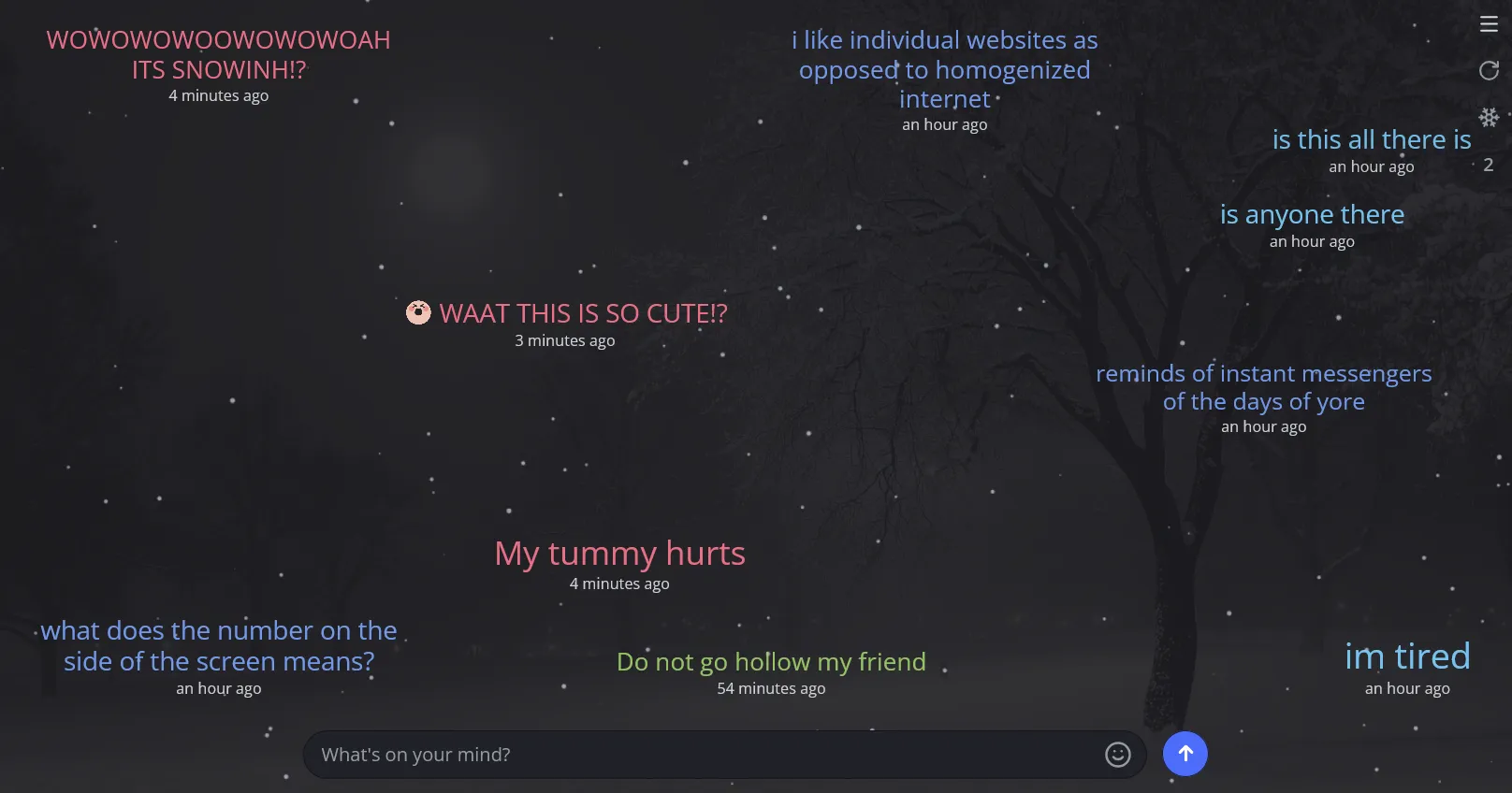 Cloudly: Chat and vent anonymously with strangers. | AlternativeTo