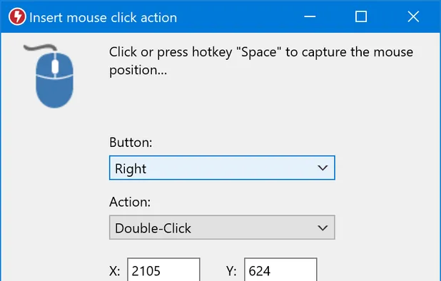 Macro Recorder: Captures mouse and keyboard actions for endless replay ...