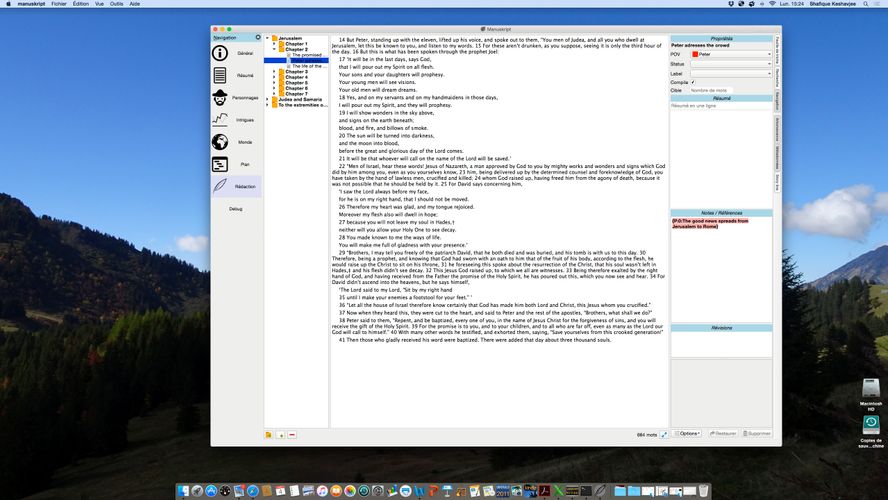 Manuskript: Open-source tool for writers. With outliner, character management, plot | AlternativeTo