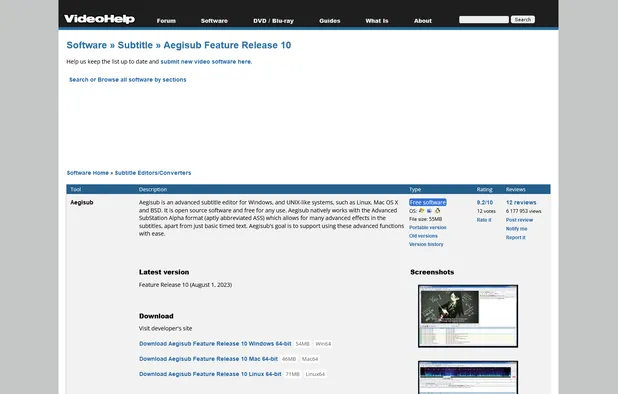 VideoHelp: Forum and Software downloads | AlternativeTo