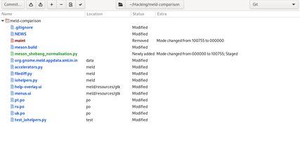 Meld: Open-source, Python-based visual diff and merge tool for comparing files and | AlternativeTo
