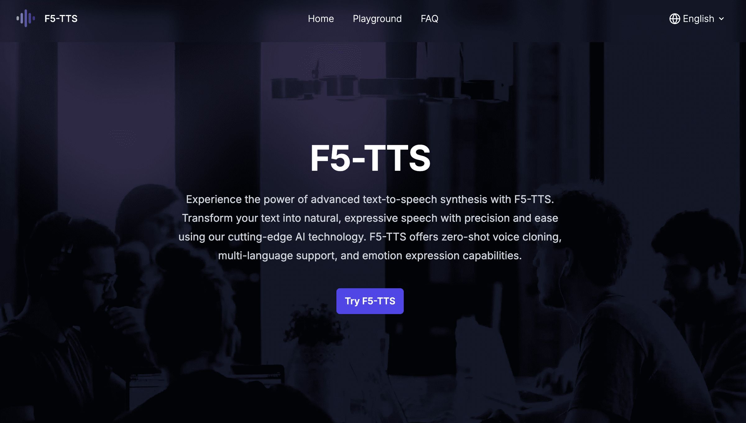 F5 TTS: F5-TTS is a cutting-edge AI-based text-to-speech | AlternativeTo