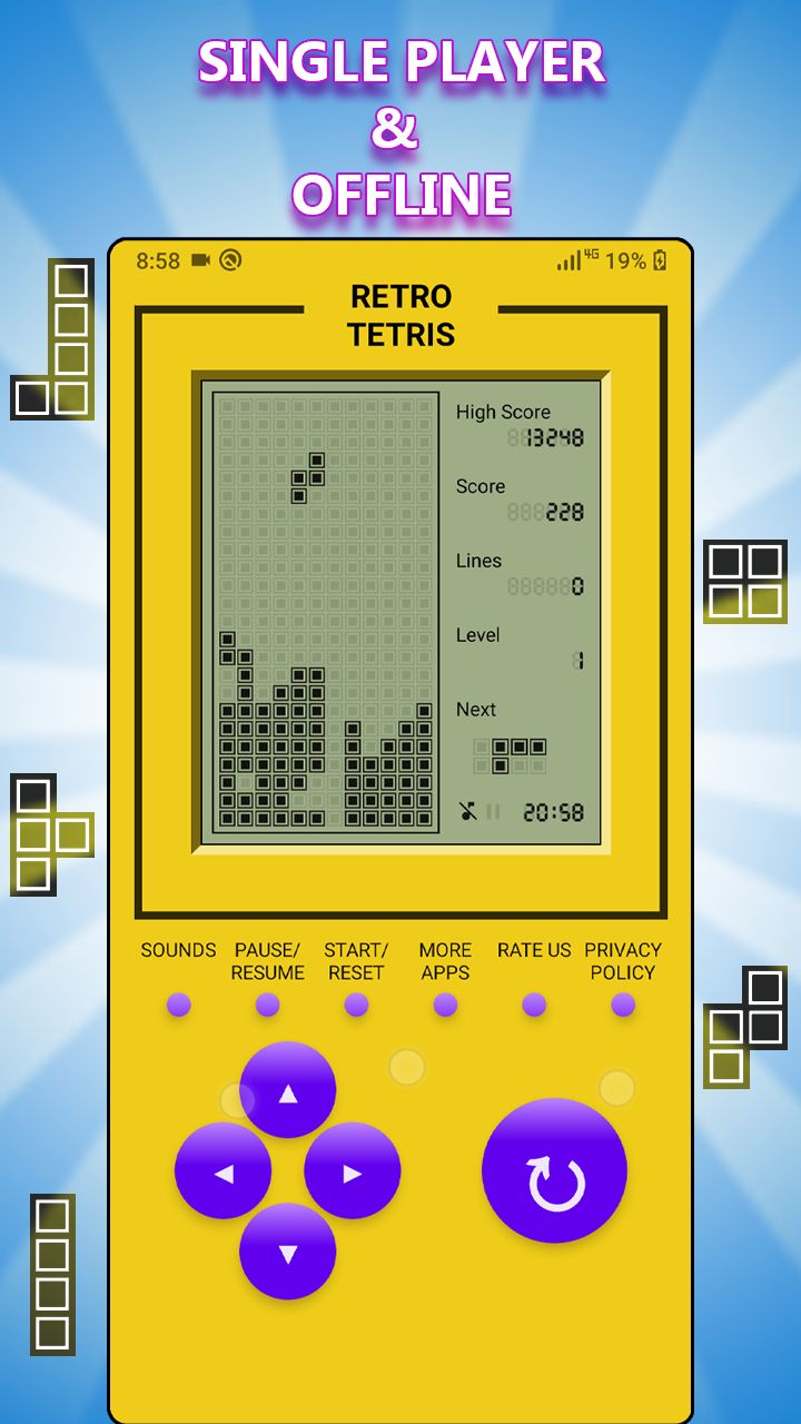 8 Games Like Retro Tetris Classic Game 2023: Similar Puzzle Games | AlternativeTo