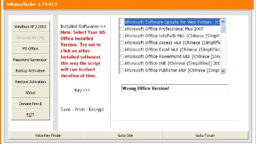 WinKeyFinder: Retrieves your Windows Xp, Win 2000 | AlternativeTo