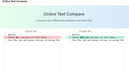 Simple Text Compare Alternatives: Top 6 Diff Tools & Similar Apps | AlternativeTo