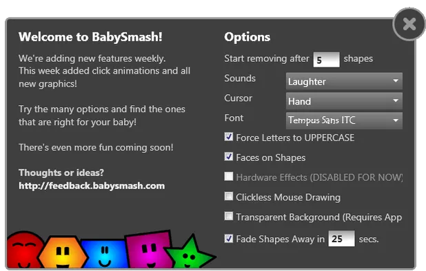 Baby Smash!: As babies smash on the keyboard, colored shapes ...