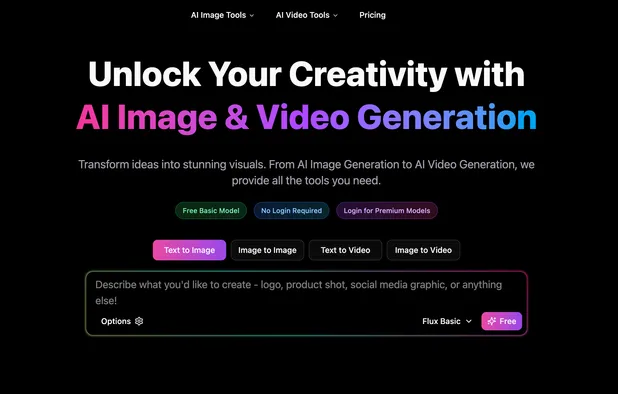 Pixwith.AI: Free AI Image generator & AI Video generator, No Login ...