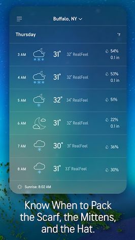 AccuWeather: App that provides hourly, daily and 15-day weather ...
