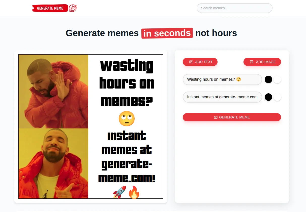 Generate Meme Alternatives and Similar Sites & Apps | AlternativeTo