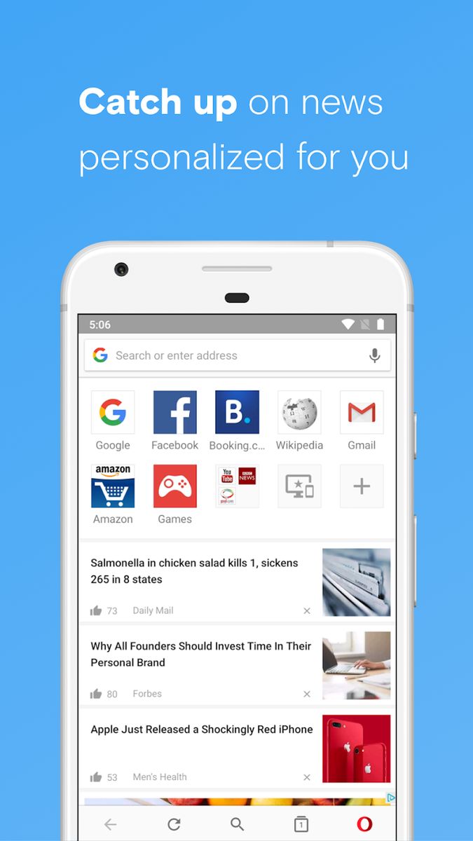 Opera browser - news & search Alternatives and Similar Apps | AlternativeTo