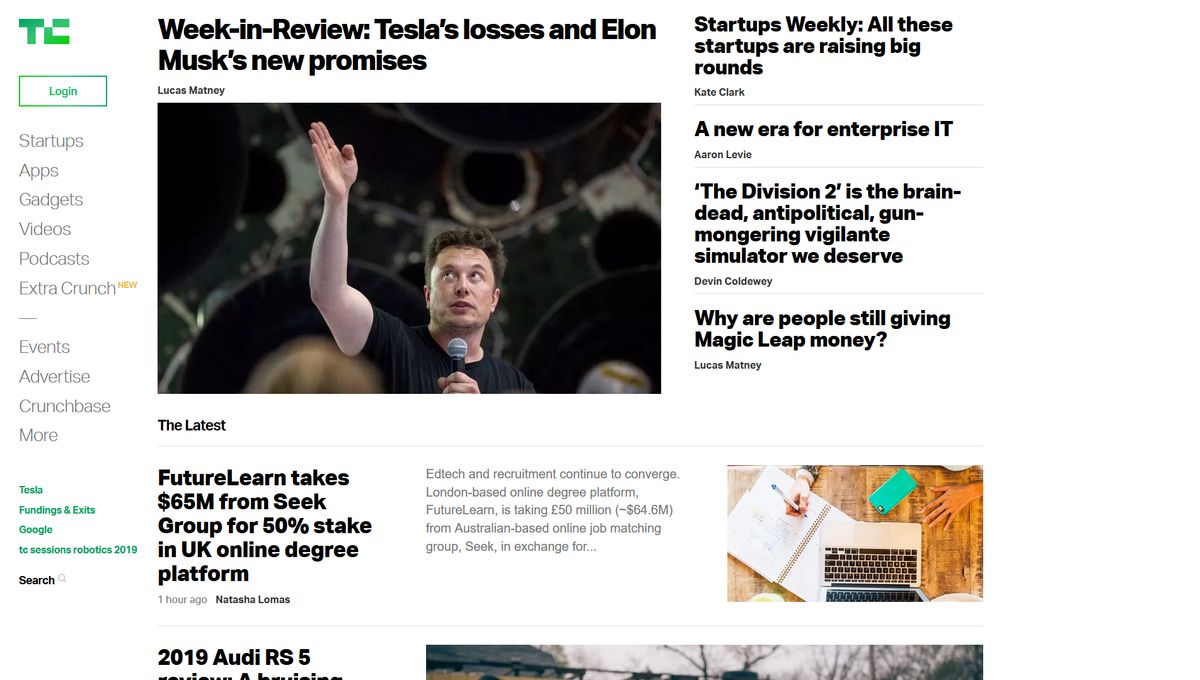TechCrunch: App Reviews, Features, Pricing & Download | AlternativeTo
