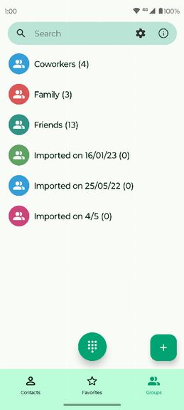 Fossify Contacts: Easy and quick contact management with no ads ...