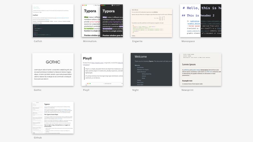 Typora: Cross-platform minimal markdown editor, providing seamless experience for both ...