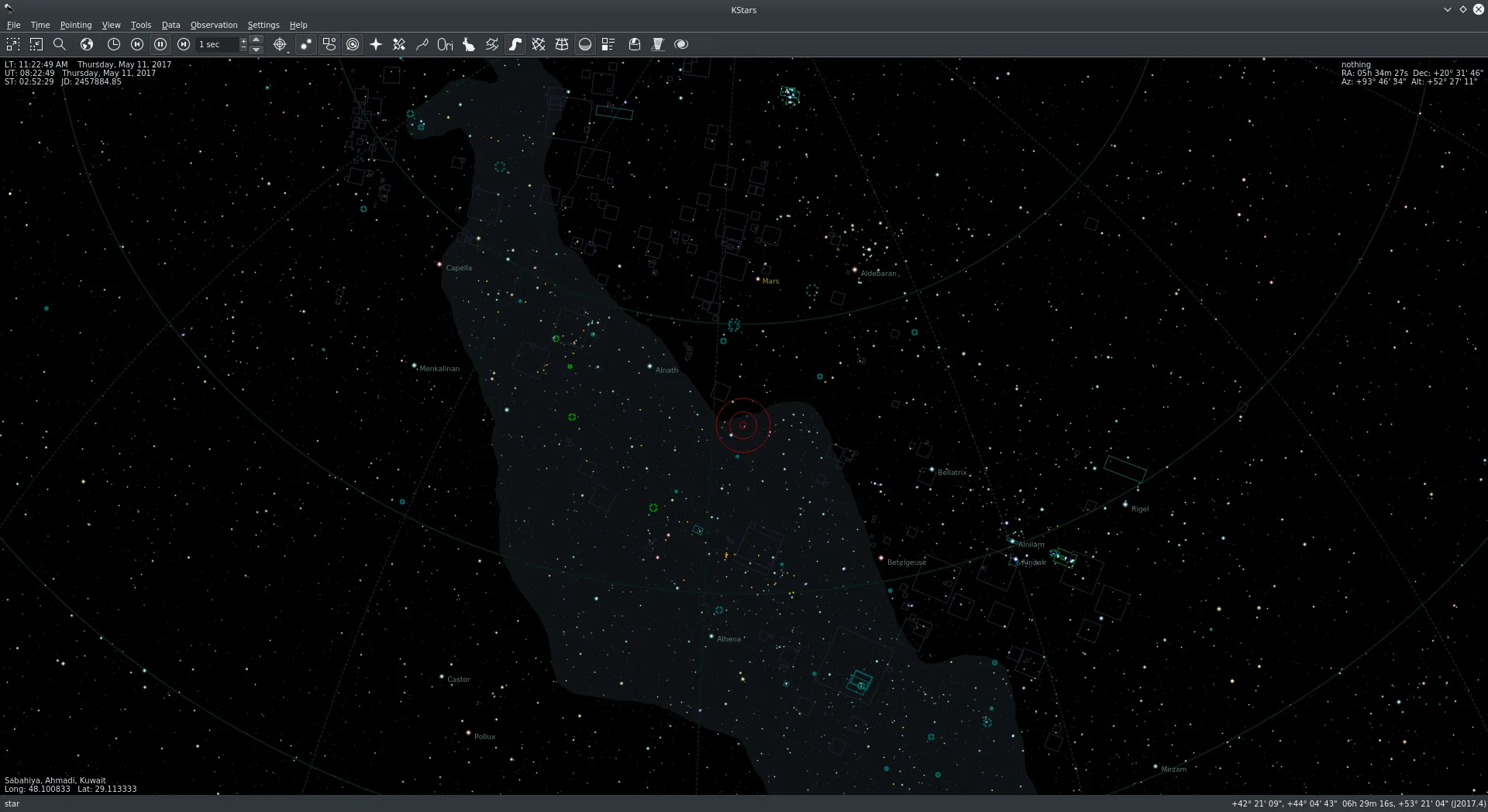KStars: Astronomy simulation and astrophotography software | AlternativeTo
