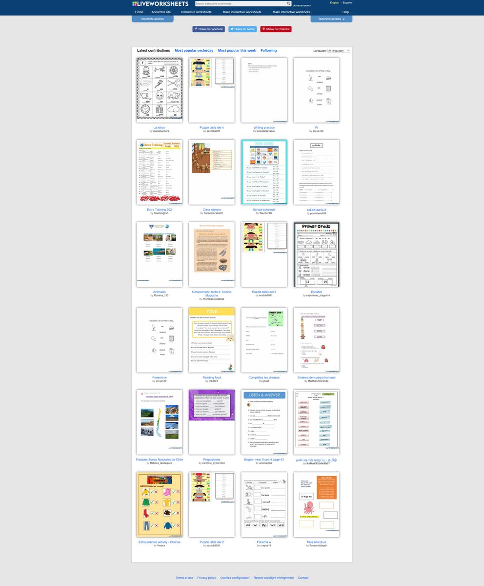 Liveworksheets Alternatives Page 3 AlternativeTo