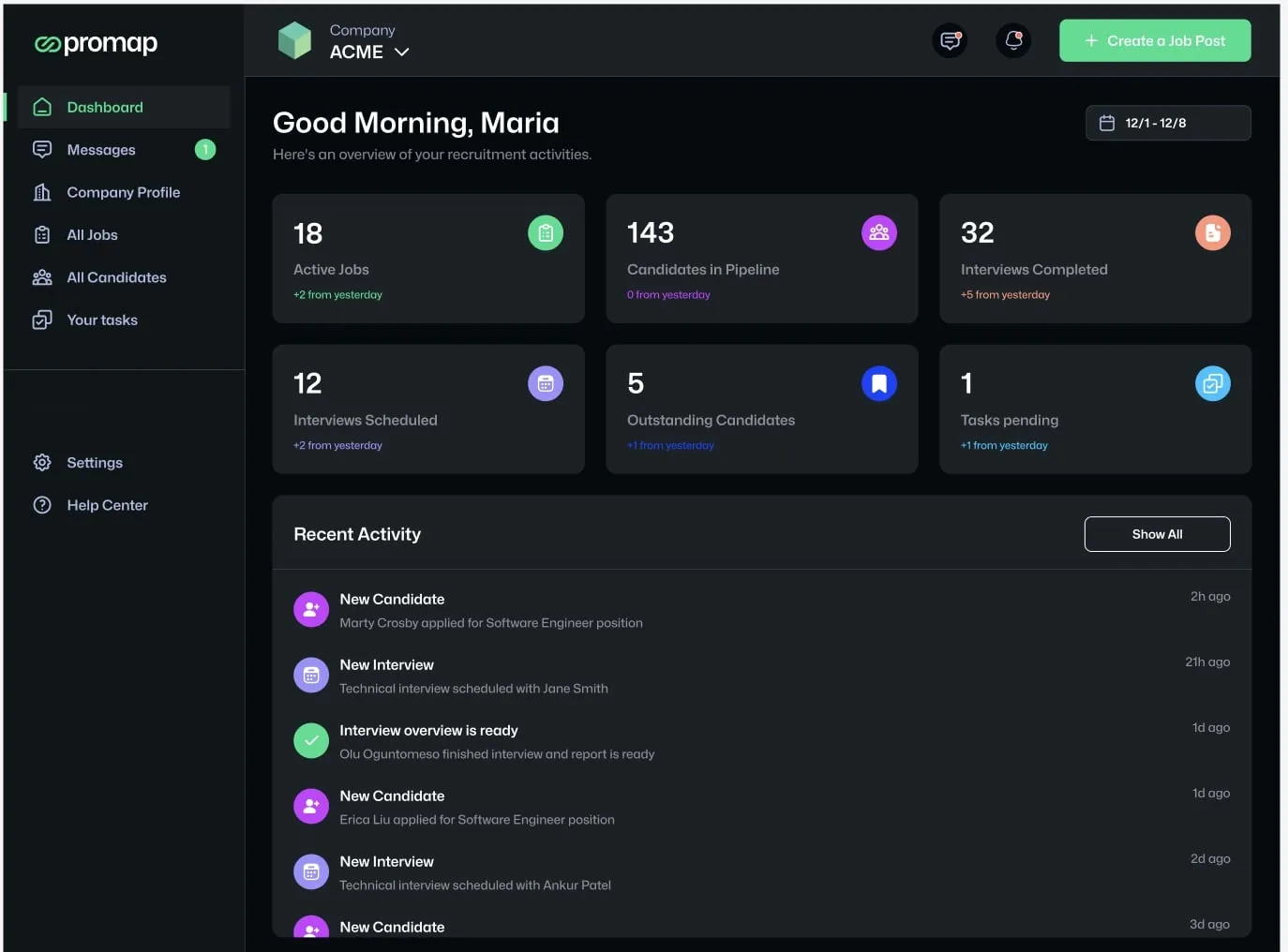 Promap AI: Autonomous AI Interviewer & Recruiter | AlternativeTo