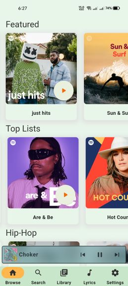 Spotube: A lightweight free Spotify cross-platform client which handles ...