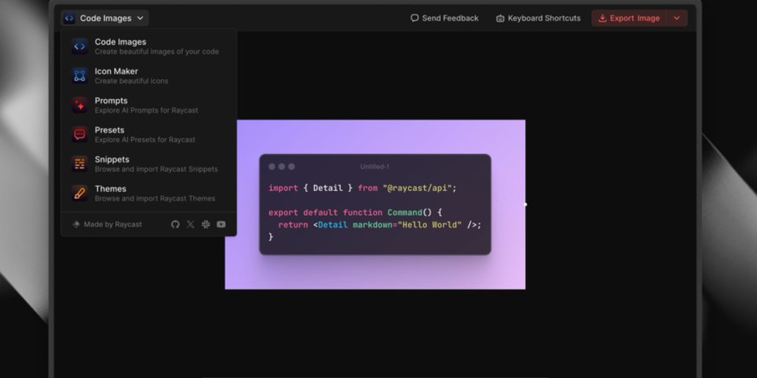 Ray.so goes open source | AlternativeTo