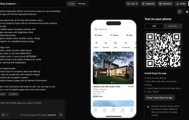 Rork: Builds complete, cross-platform mobile apps using AI and React ...