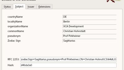 xca - X Certificate and Key management: Reviews, Features, Pricing ...