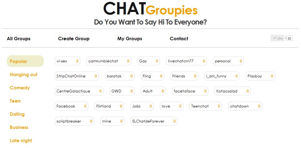 ChatGroupies.com Alternatives and Similar Sites & Apps | AlternativeTo