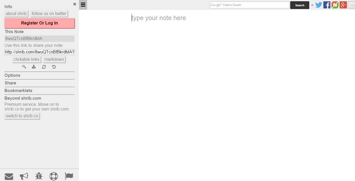 Shrib: Take your notes and never lose them again | AlternativeTo