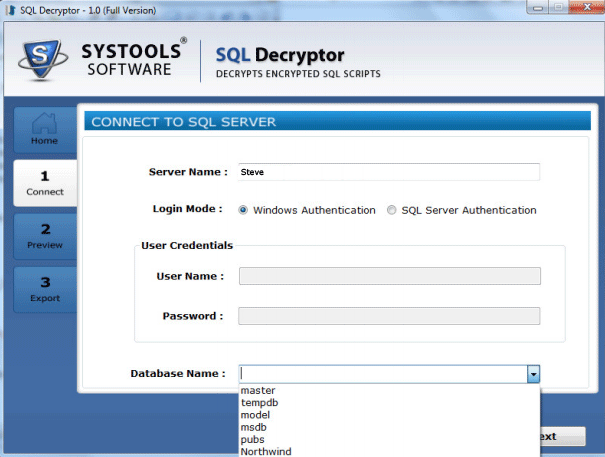 SysTools SQL Decryptor Alternatives and Similar Software | AlternativeTo