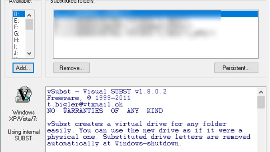 Win Subst Alternatives and Similar Software | AlternativeTo