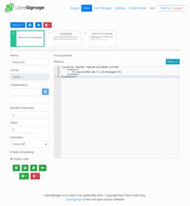 LibreSignage: An open source digital signage solution | AlternativeTo