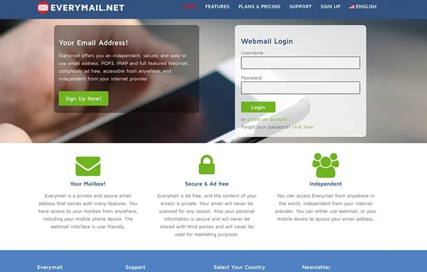 Everymail: Independent, secure, and easy to use email address ...