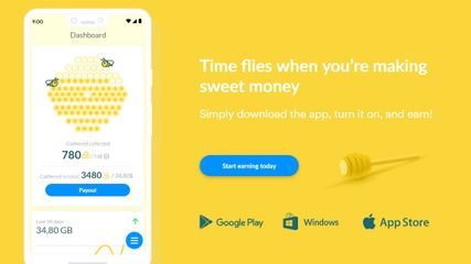Honeygain: Simply download the app, turn it on, and earn! | AlternativeTo