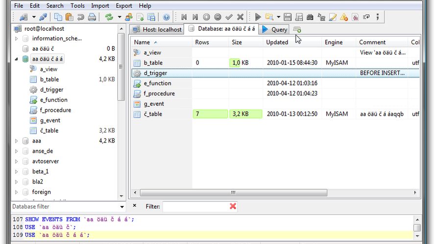 HeidiSQL: Lets you view and edit data from MariaDB, MySQL, Microsoft ...