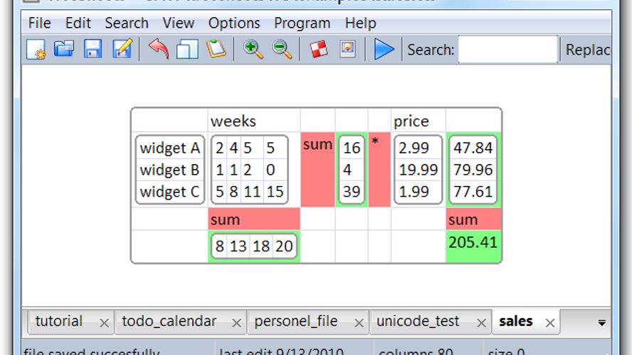 TreeSheets: A "hierarchical spreadsheet" that is a great replacement ...