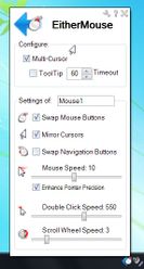 EitherMouse: Multiple mice, individual settings | AlternativeTo